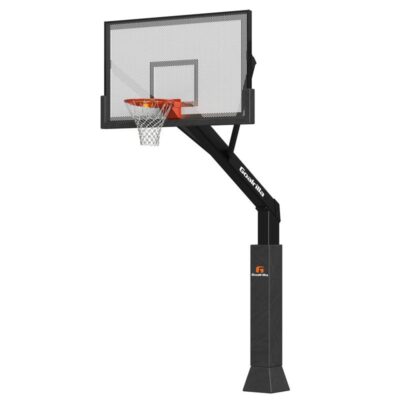 Goalrilla 72" Fixed Height In-Ground Basketball Hoop w/ Steel Backboard