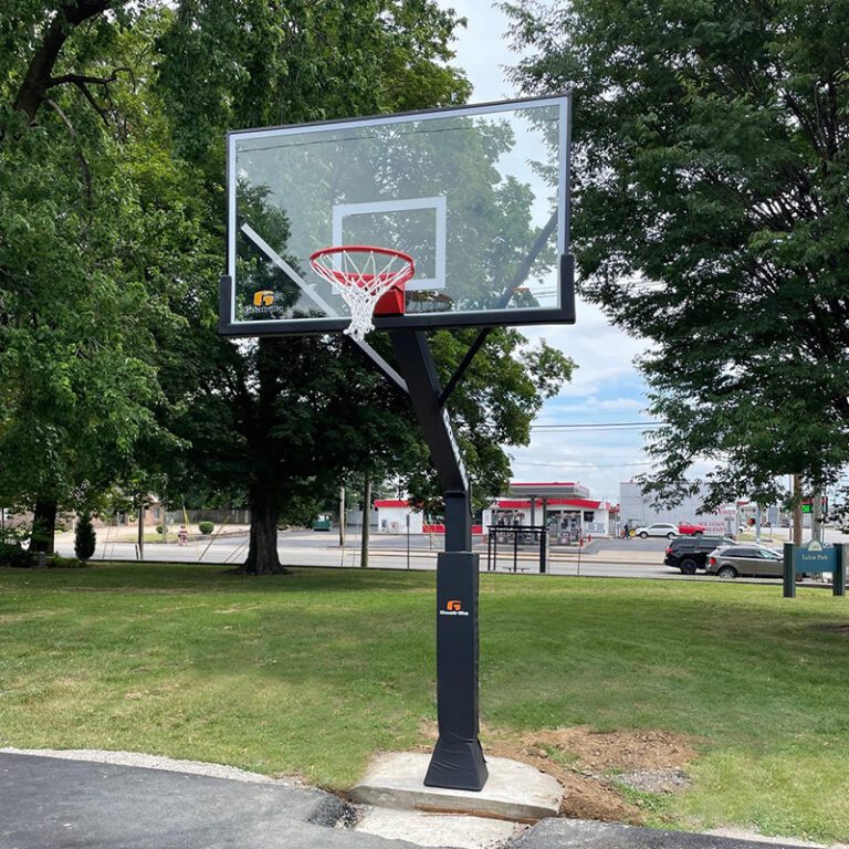 Goalrilla 72" Fixed Height Basketball Hoop Glass Backboard