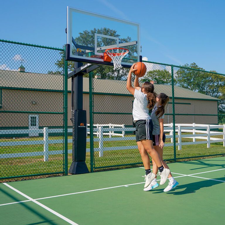 Goalrilla 72" Fixed Height Basketball Hoop Glass Backboard