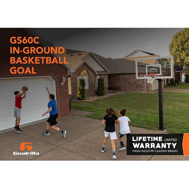 Goalrilla 60'' In-Ground Basketball Hoop (Goalrilla GS60c)