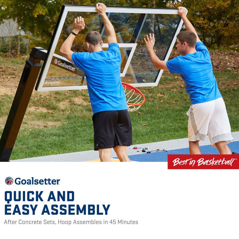 Goalsetter Launch 60" In-Ground Basketball Hoop
