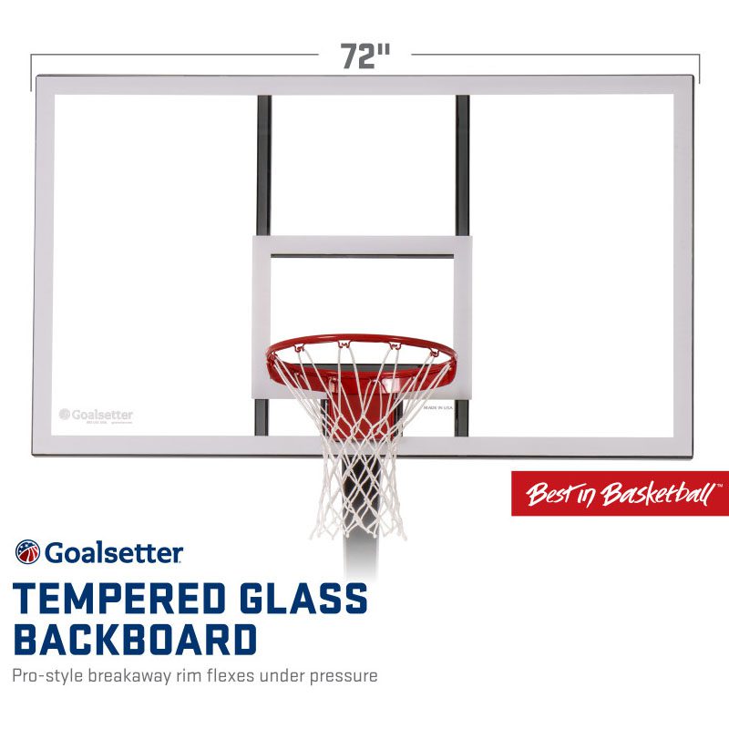 Goalsetter Launch Pro 72" In-Ground Basketball Hoop