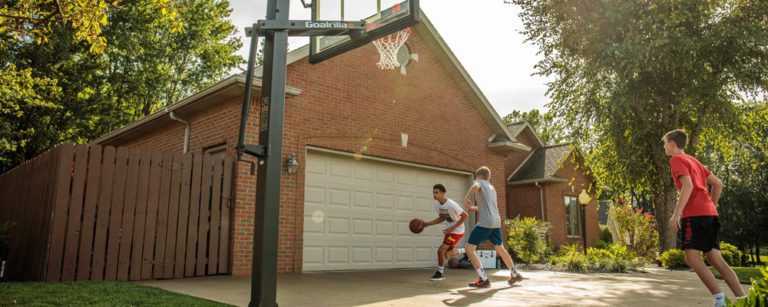 The Best Location to Install a Basketball Hoop - BasketballGoalStore